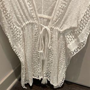 Surf Gypsy | Swim | Surf Gypsy Boutique White Beach Cover Up | Poshmark